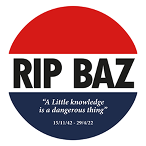 "RIP BAZ" Sticker – Datsport
